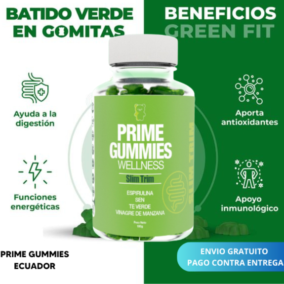 Prime Gummies® Gomitas de Zen, Epirulina y Vinagre de Manzana – TIENDA EC